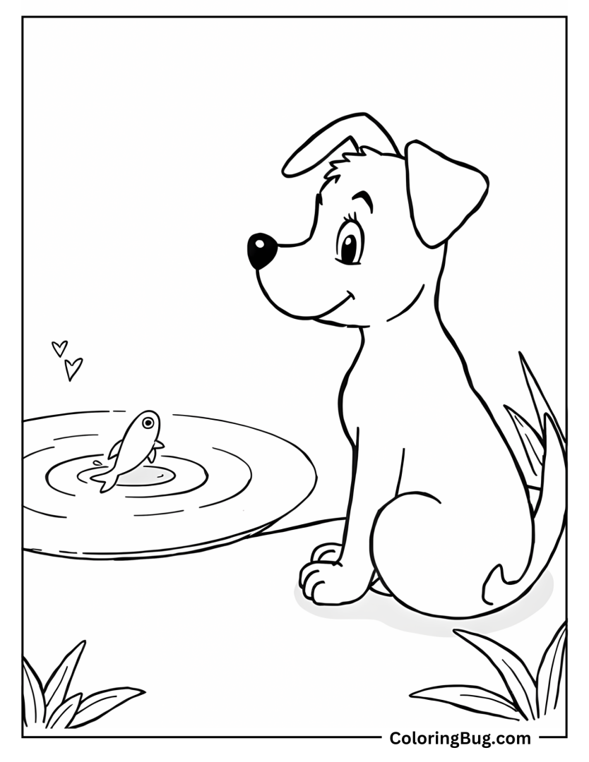 440+ Dog Coloring Pages (Free Printable PDFs)