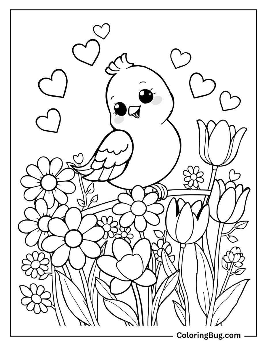 175+ Cute Bird Coloring Pages (Free Printable PDFs)