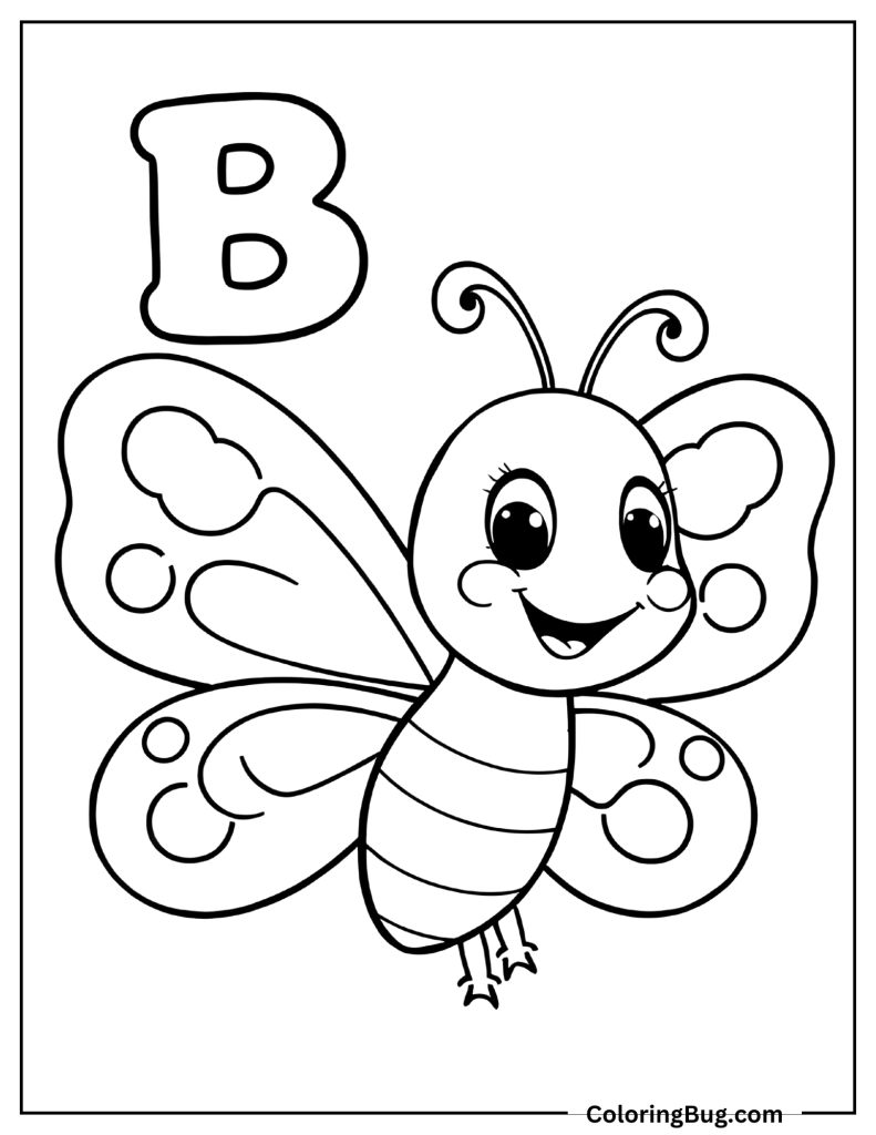 82 Cute Butterfly Coloring Pages (Free Printable PDFs)