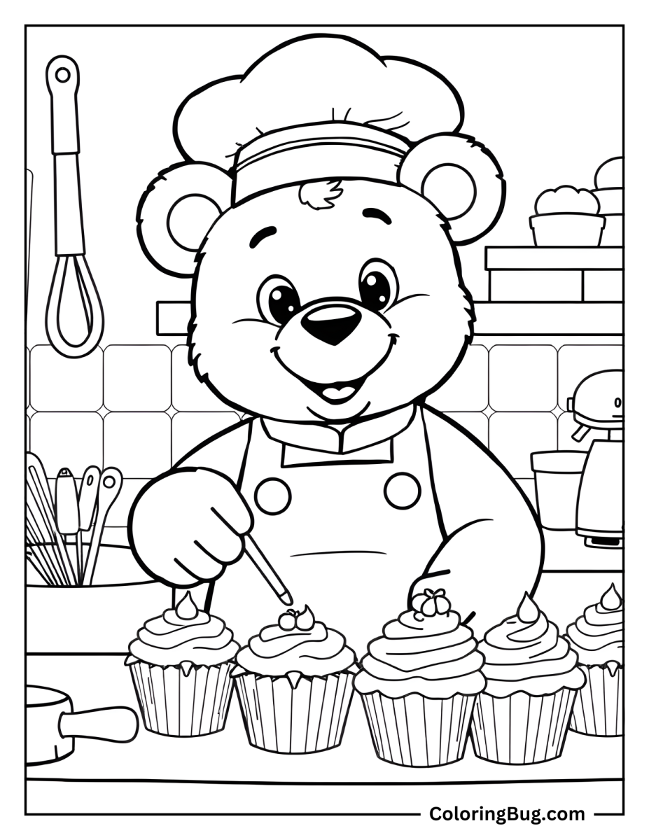 54 Teddy Bear Coloring Pages (Free Printable PDFs)