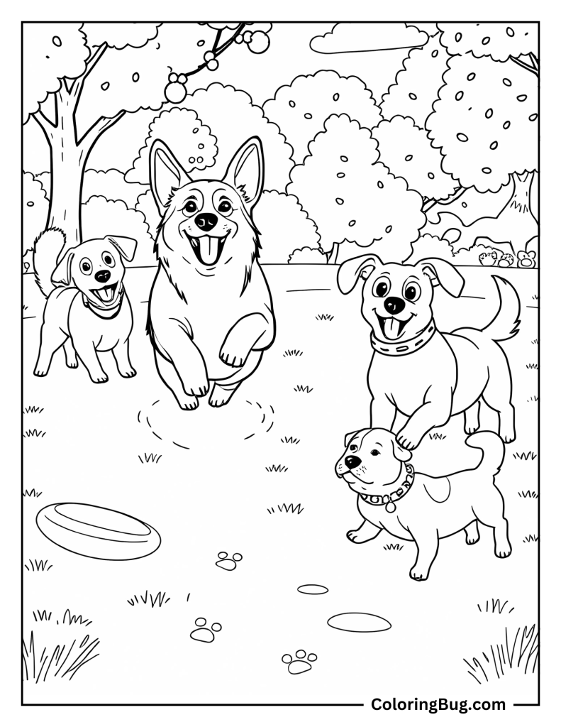 30 Corgi Coloring Pages (Free Printable PDFs)