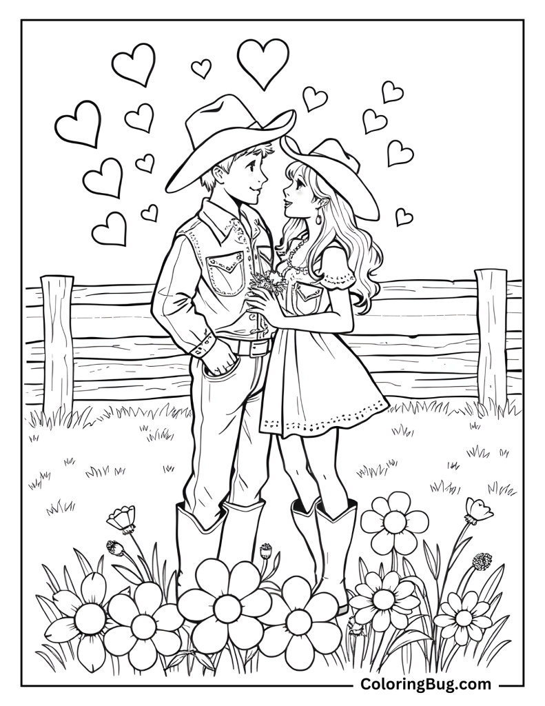 38 Cowgirl Coloring Pages (Free Printable PDFs)