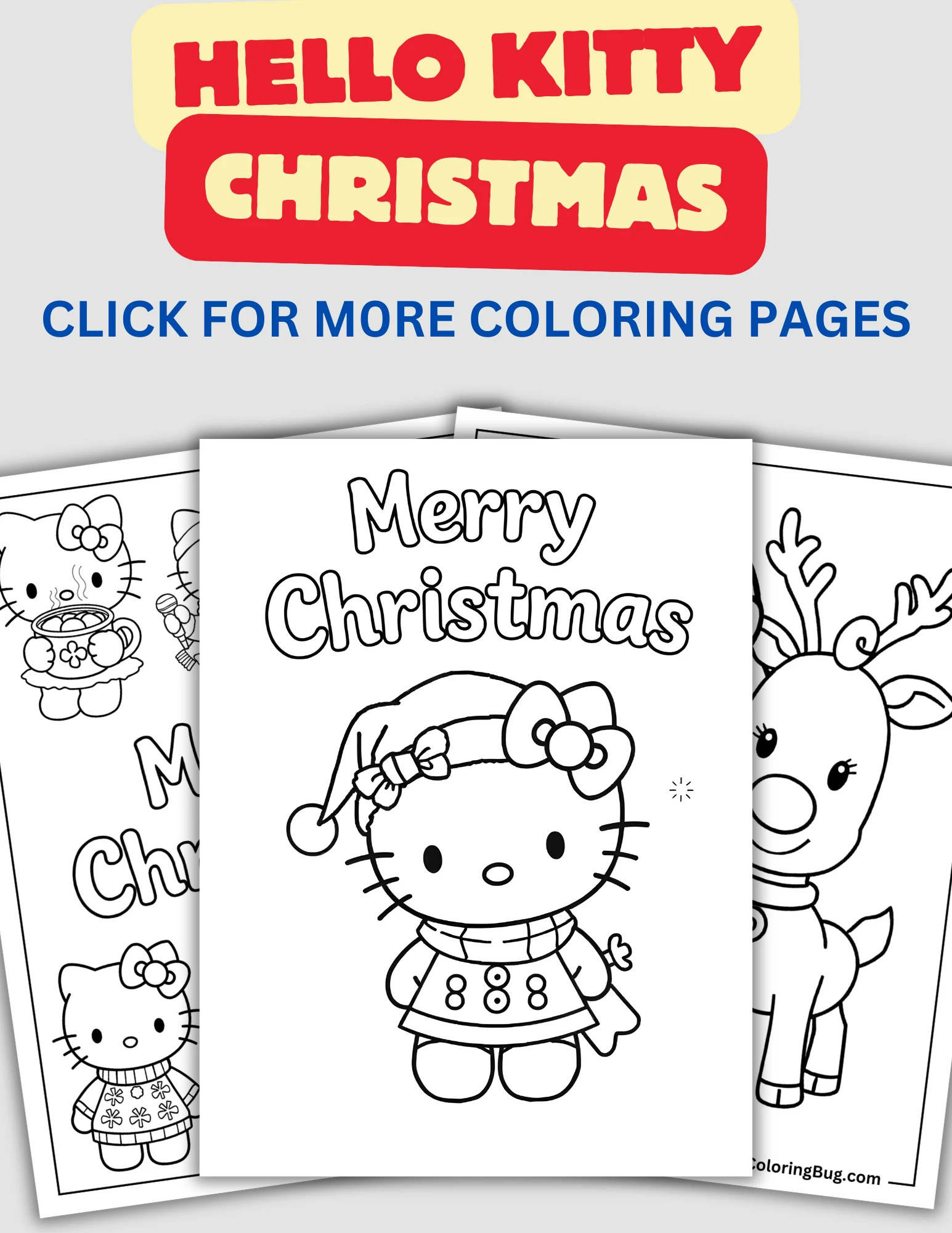 540+ Hello Kitty Coloring Pages (Free Printable PDFs)