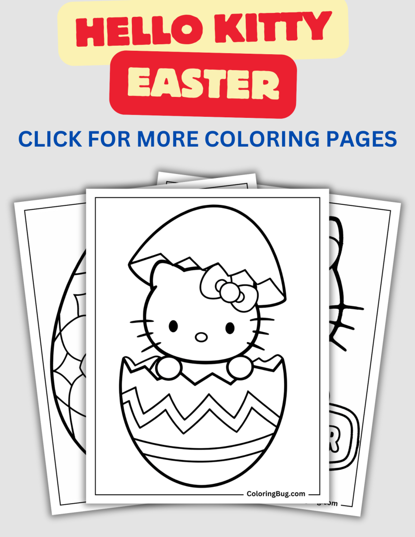 540+ Hello Kitty Coloring Pages (Free Printable PDFs)