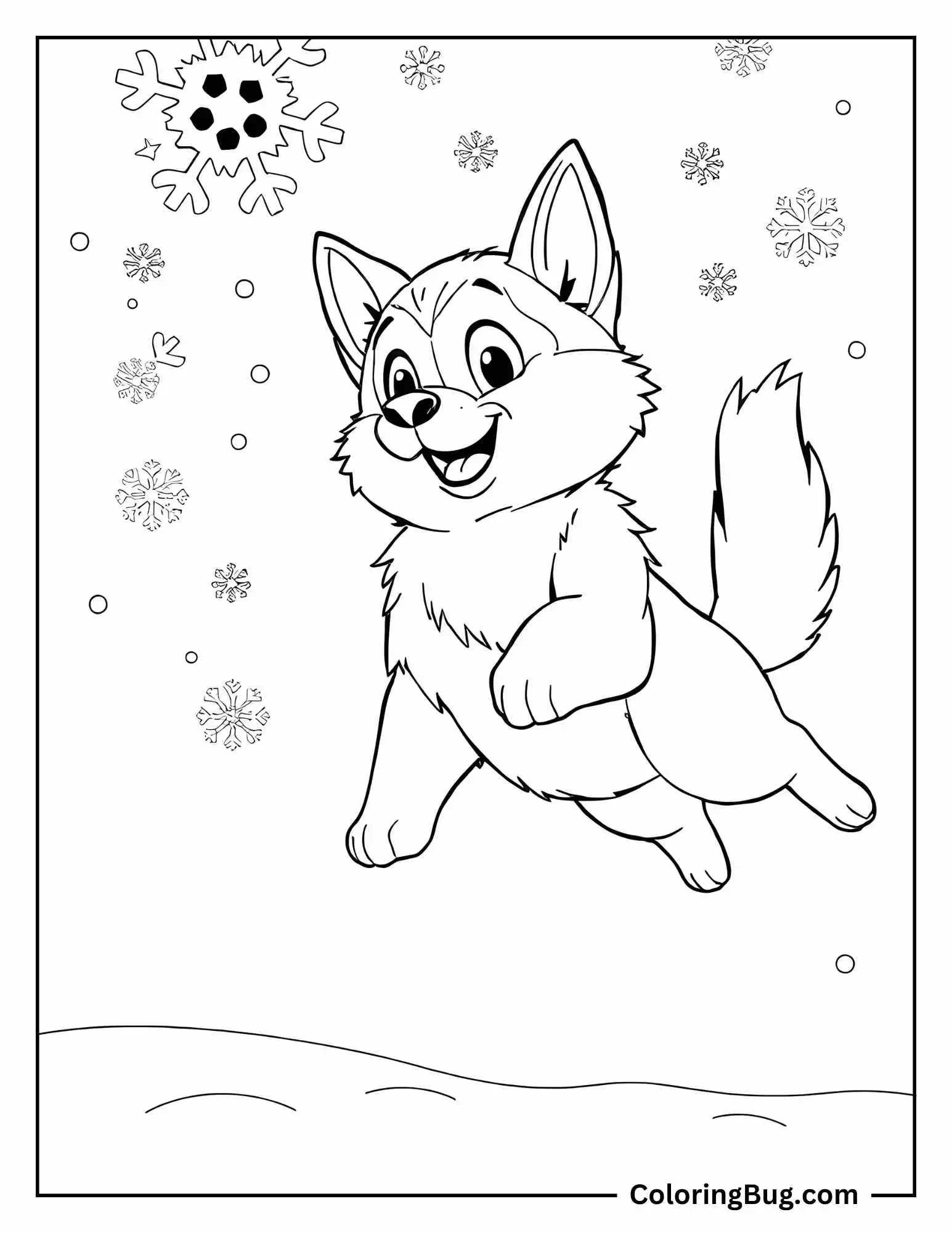 30 Husky Coloring Pages (Free Printable PDFs)