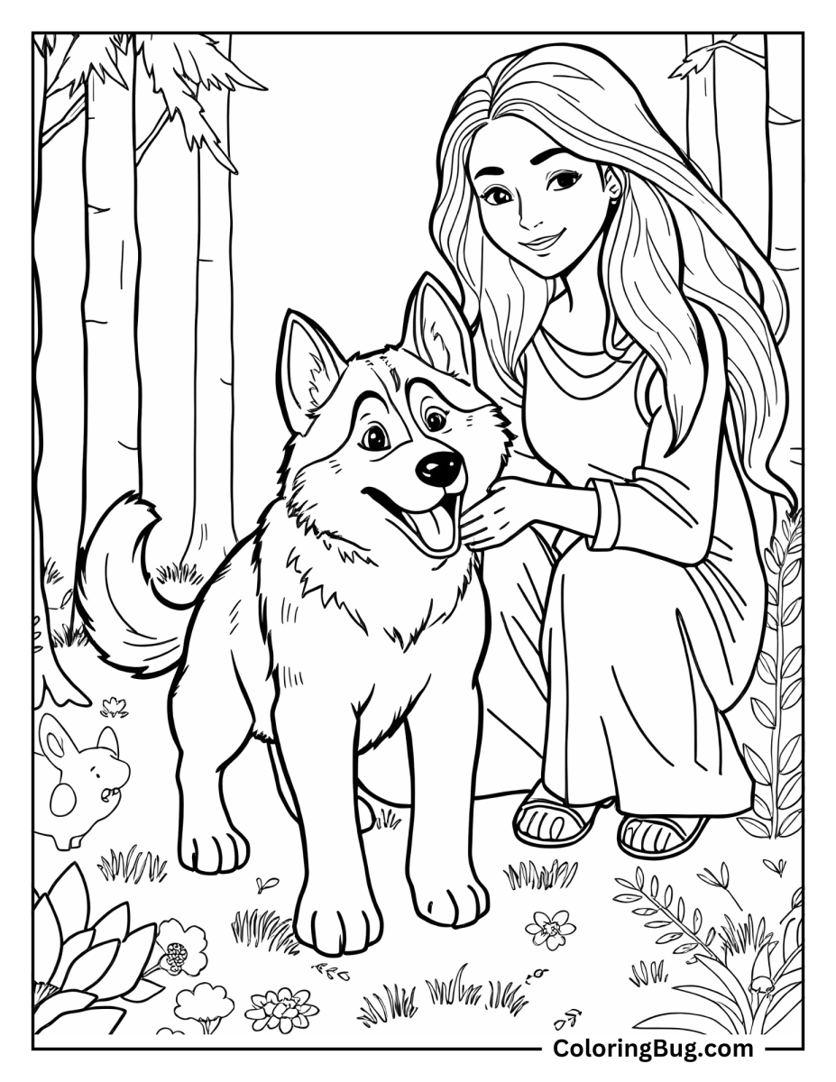 30 Husky Coloring Pages (Free Printable PDFs)