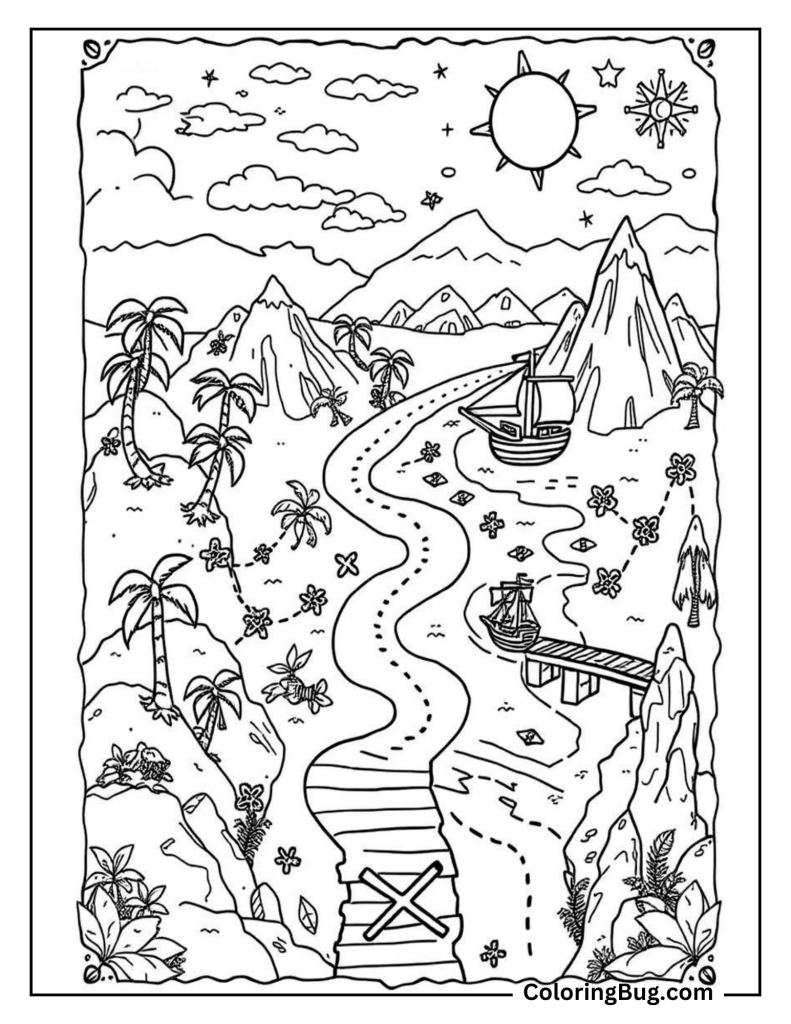 40 Cool Pirate Coloring Pages (Free Printable PDFs)