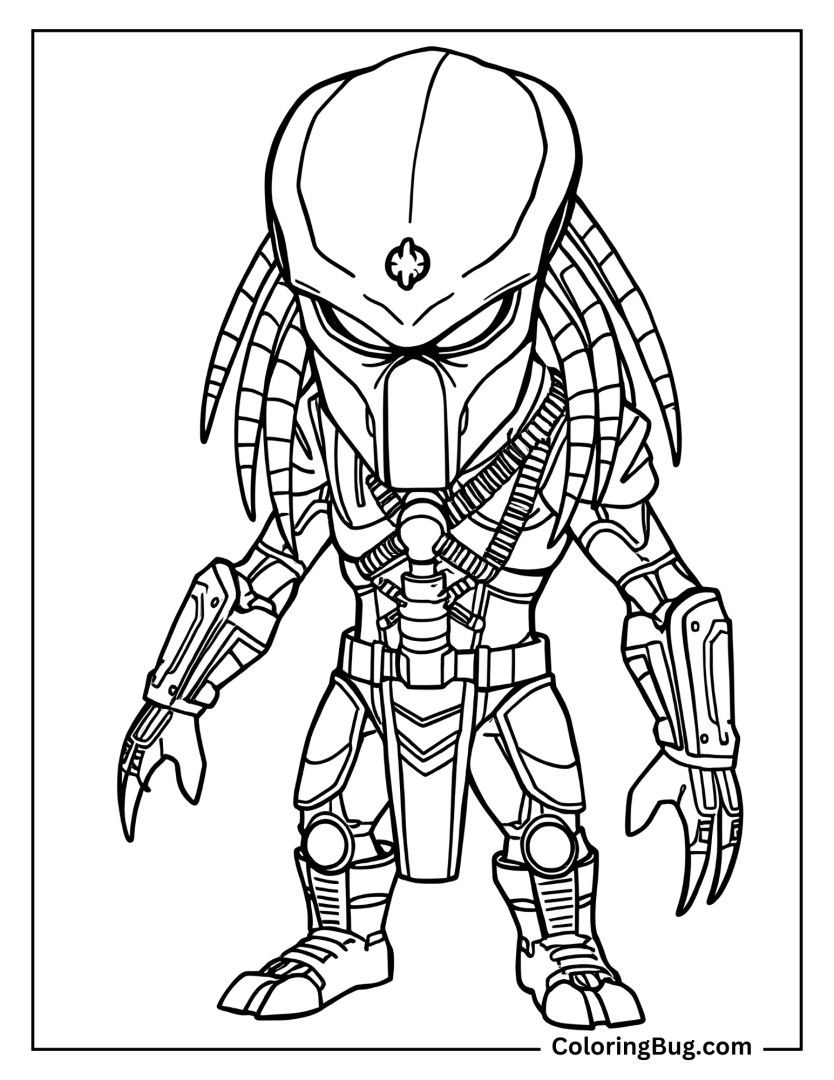 40 Alien Coloring Pages (Free Printable PDFs)