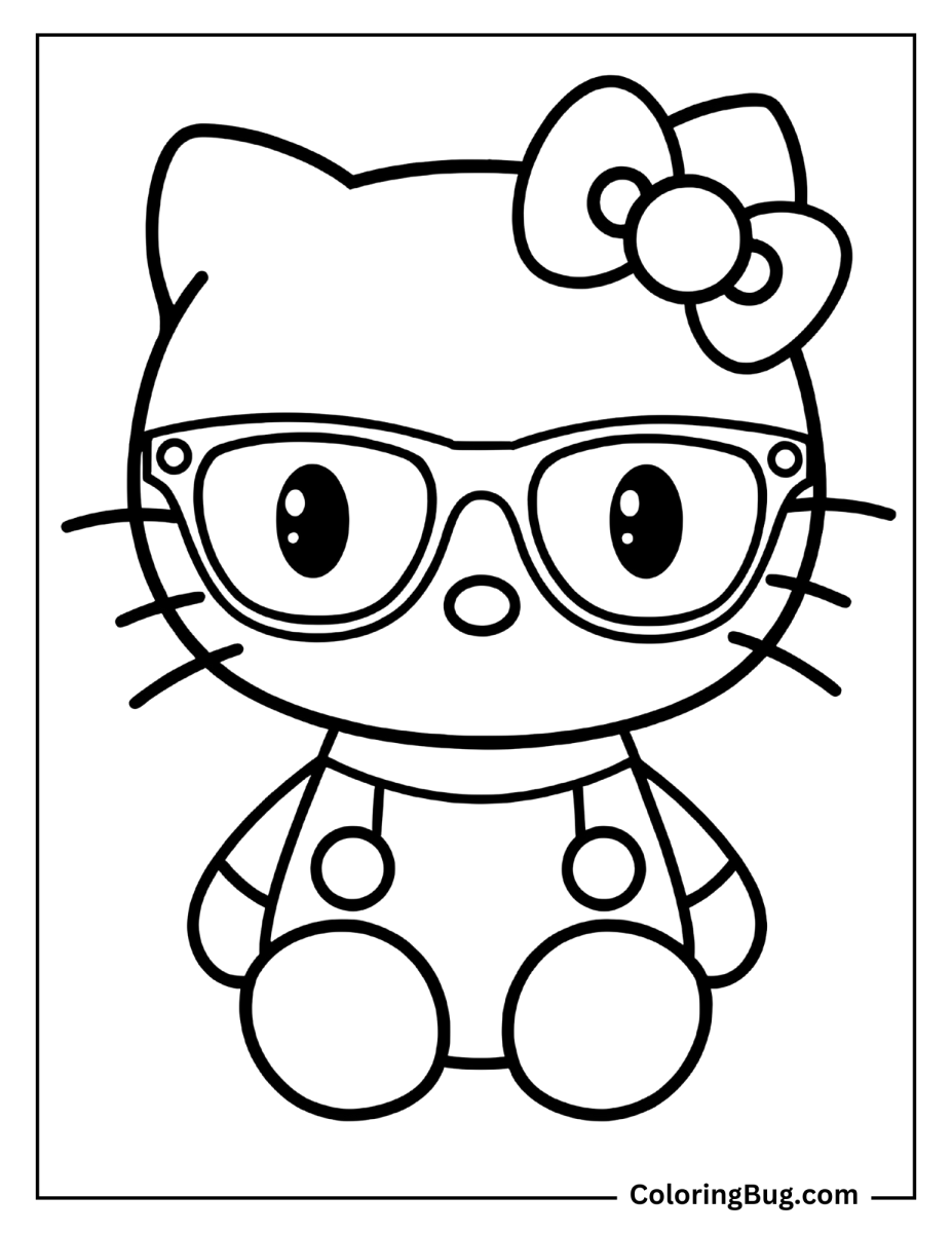 530+ Hello Kitty Coloring Pages (Free Printable PDFs)