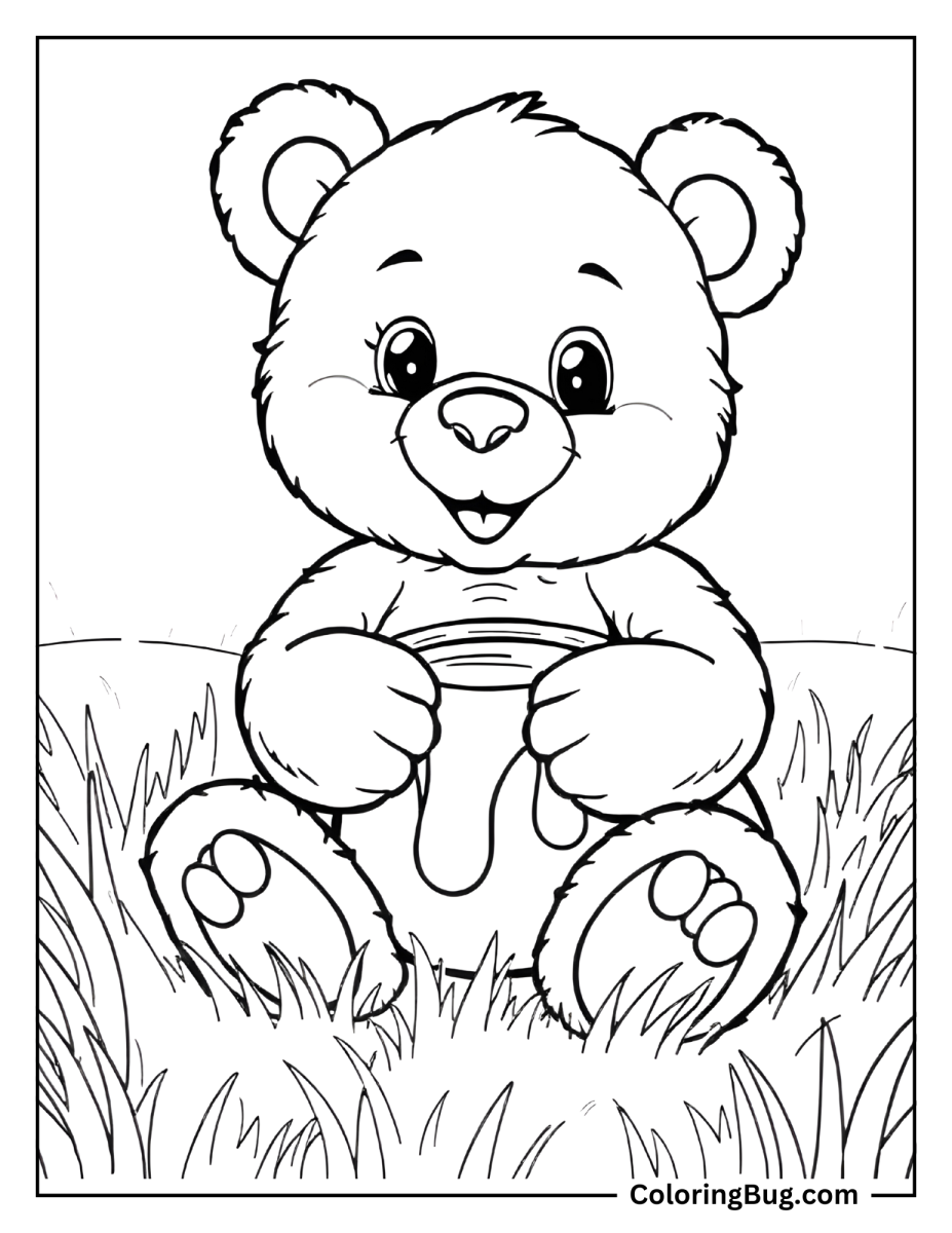 54 Teddy Bear Coloring Pages (Free Printable PDFs)
