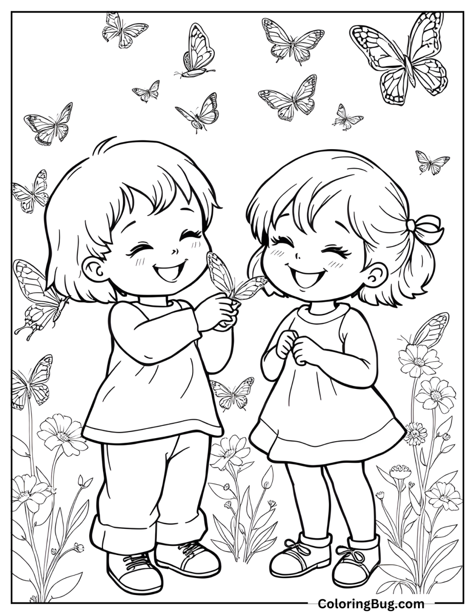 82 Cute Butterfly Coloring Pages (Free Printable PDFs)