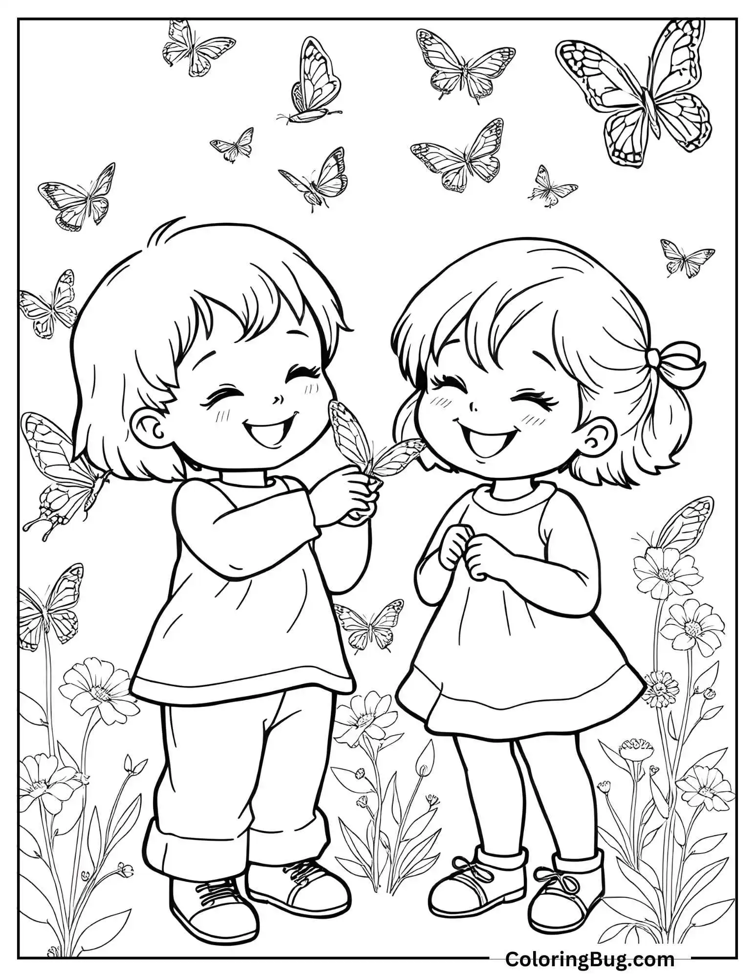 82 Cute Butterfly Coloring Pages (Free Printable PDFs)