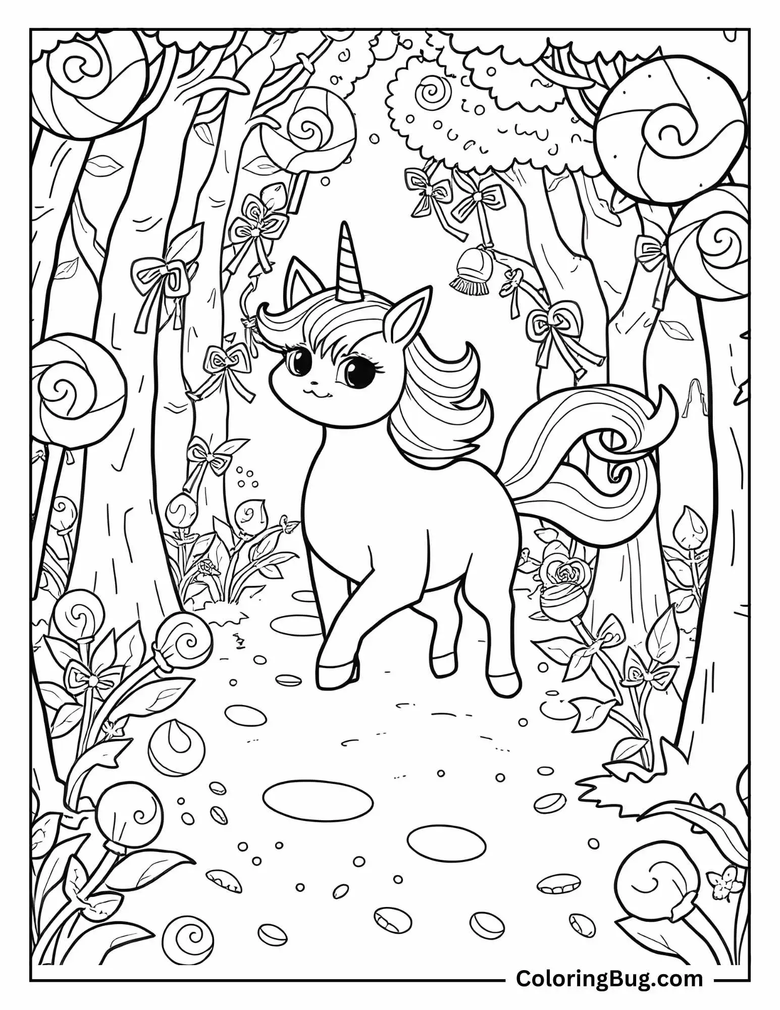 74 Cute Unicorn Cat Coloring Pages (Free Printable PDFs)
