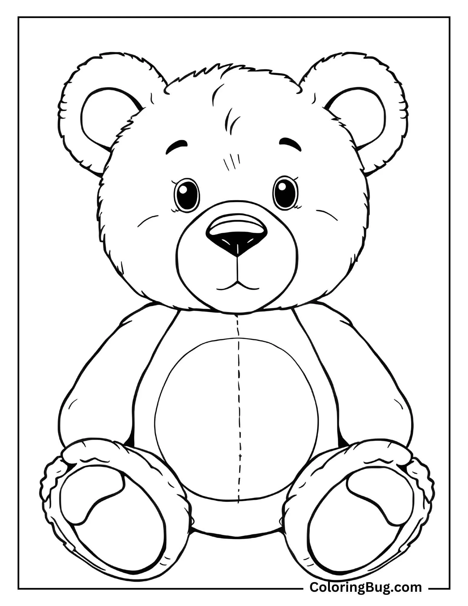 54 Teddy Bear Coloring Pages (Free Printable PDFs)