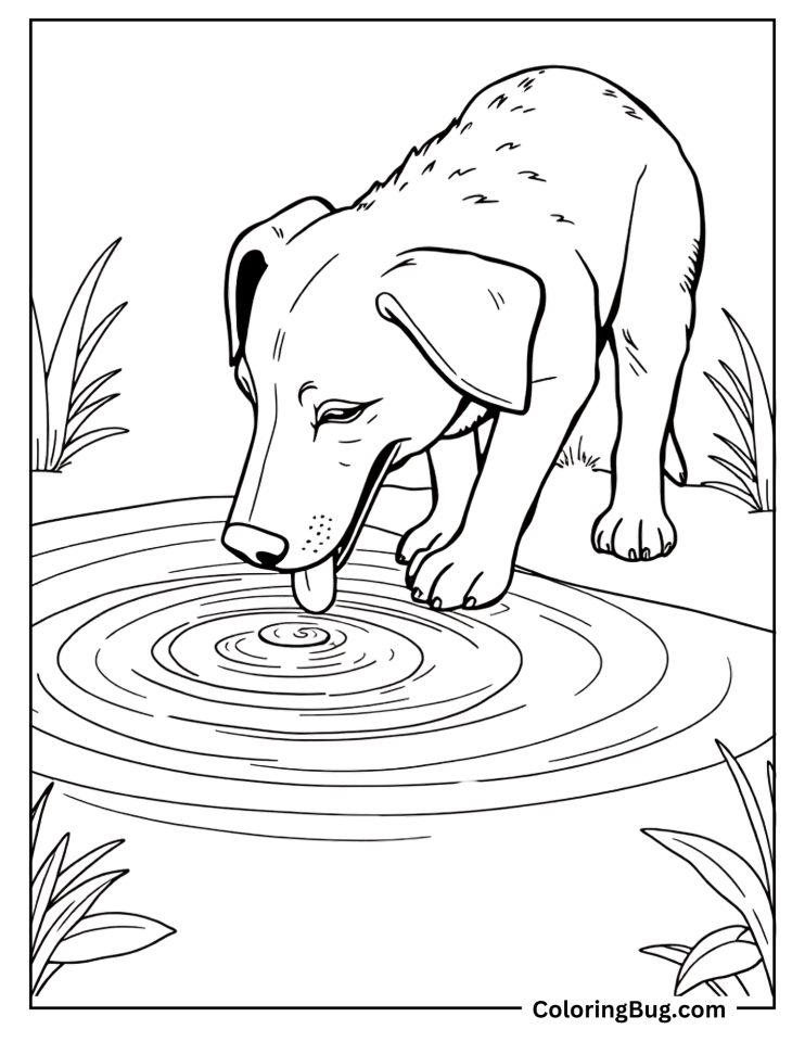 440+ Dog Coloring Pages (Free Printable PDFs)