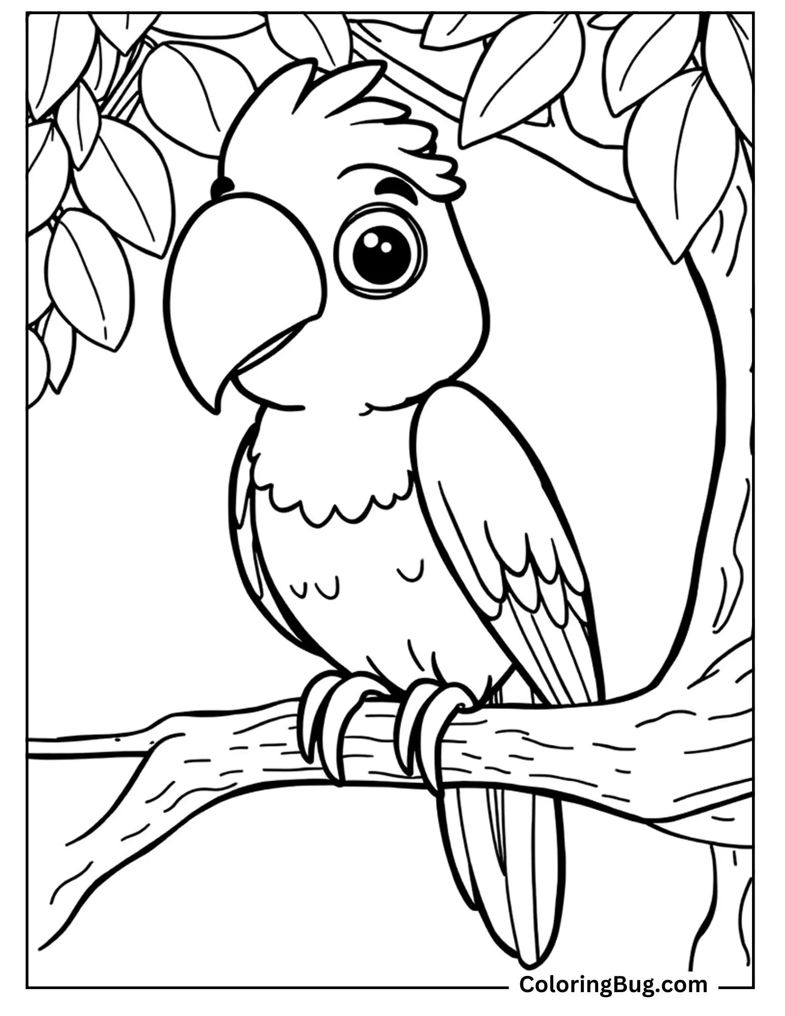 175+ Cute Bird Coloring Pages (Free Printable PDFs)