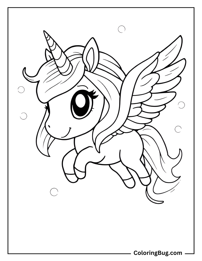 50+ Alicorn Coloring pages (Free printable PDFs)