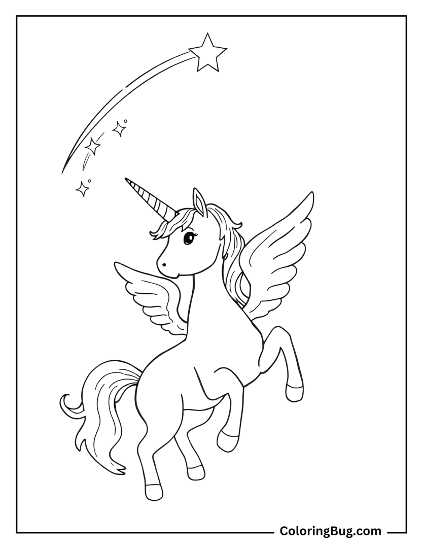 50+ Alicorn Coloring pages (Free printable PDFs)