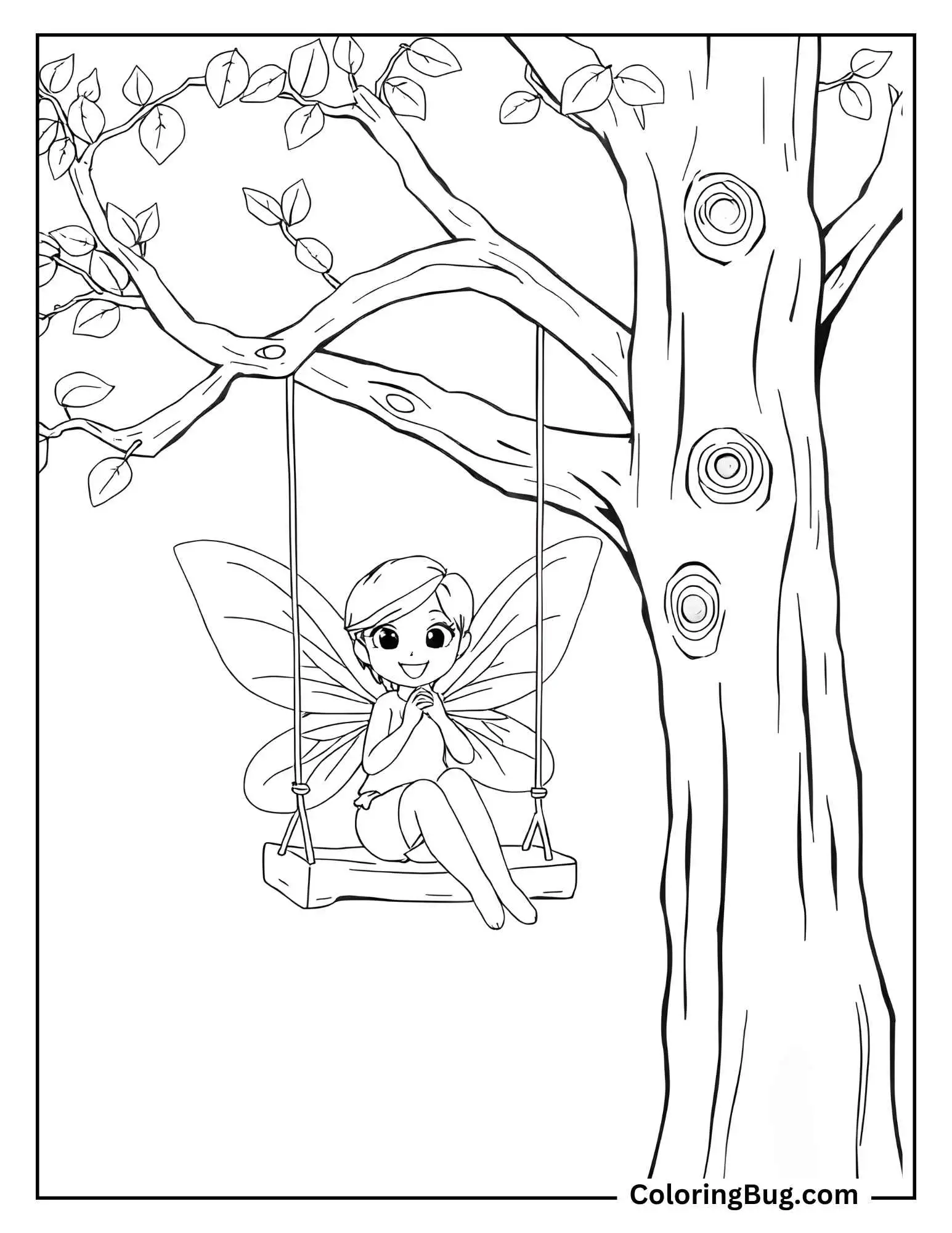50 Fairy Coloring Pages (Free Printable PDFs)