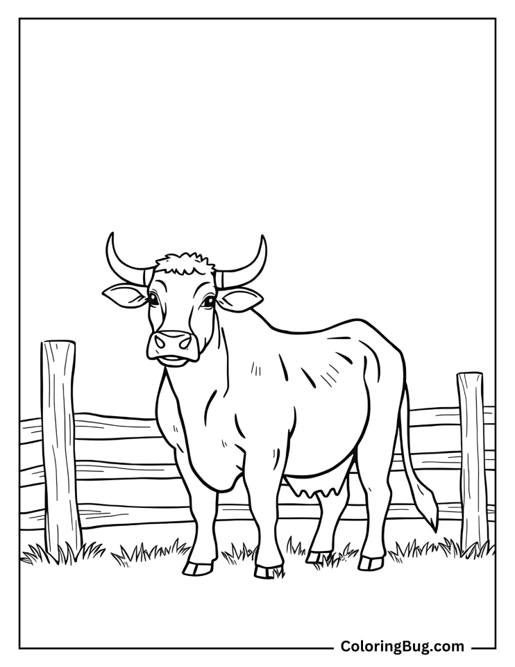 40 Farm Animals Coloring Pages (Free Printable PDFs)