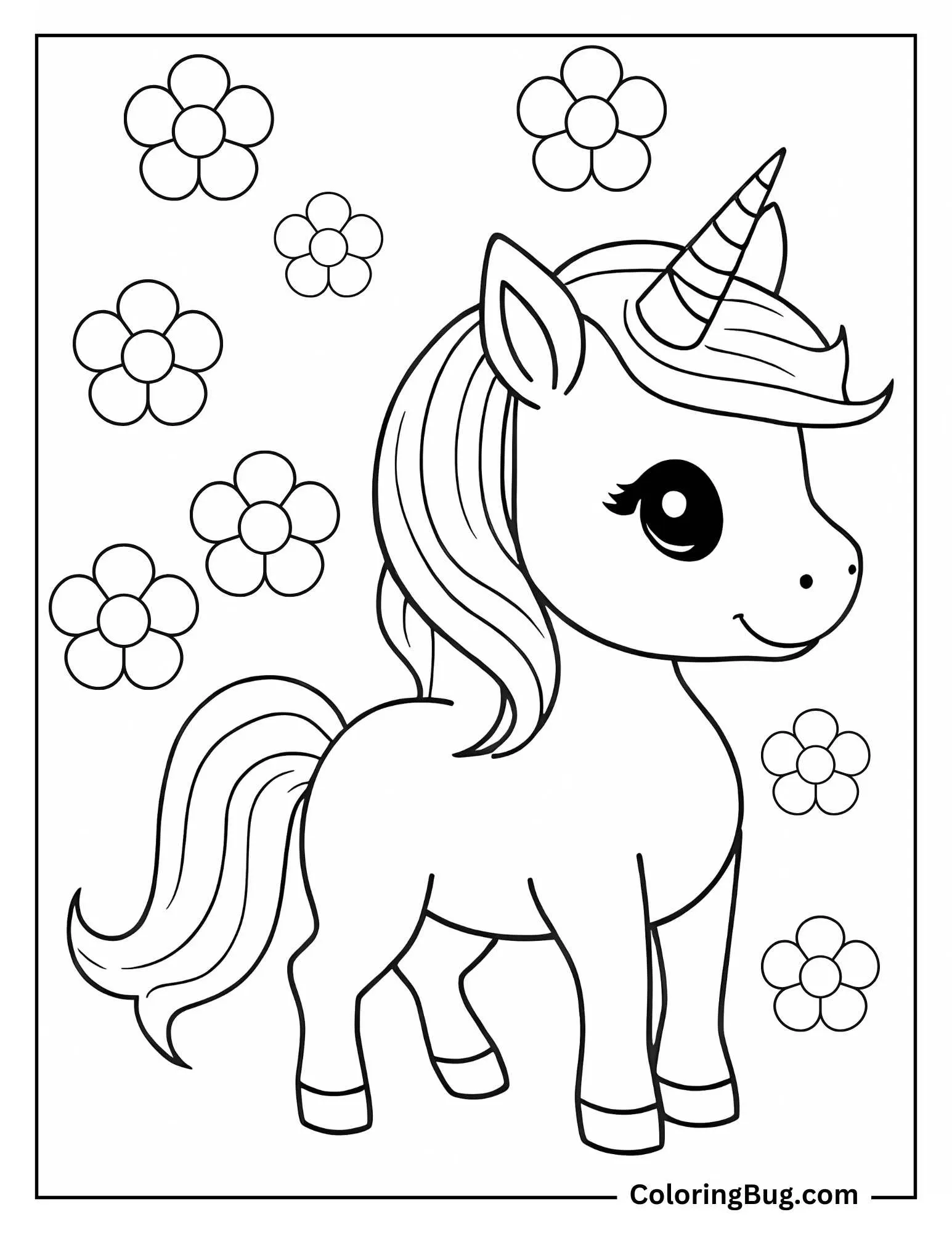 72 Cute Animal Coloring Pages (Free Printable PDFs)