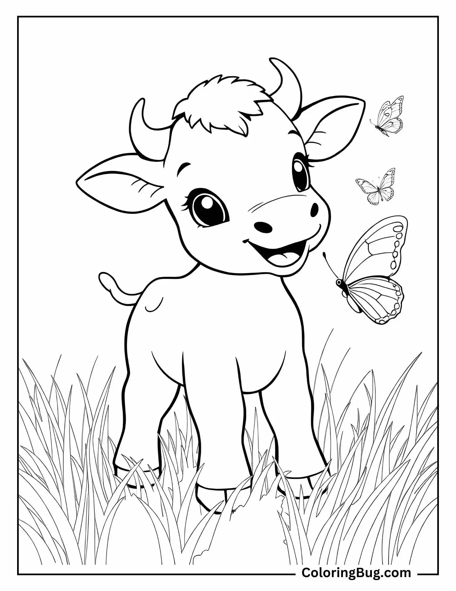 90+ Cow Coloring Pages (Free Printable PDFs)
