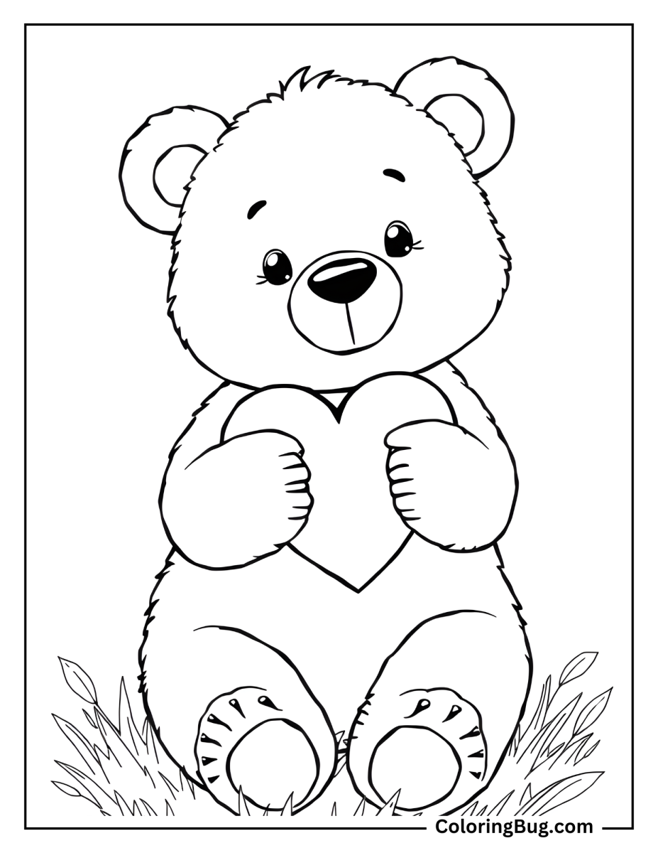 72 Cute Animal Coloring Pages (Free Printable PDFs)