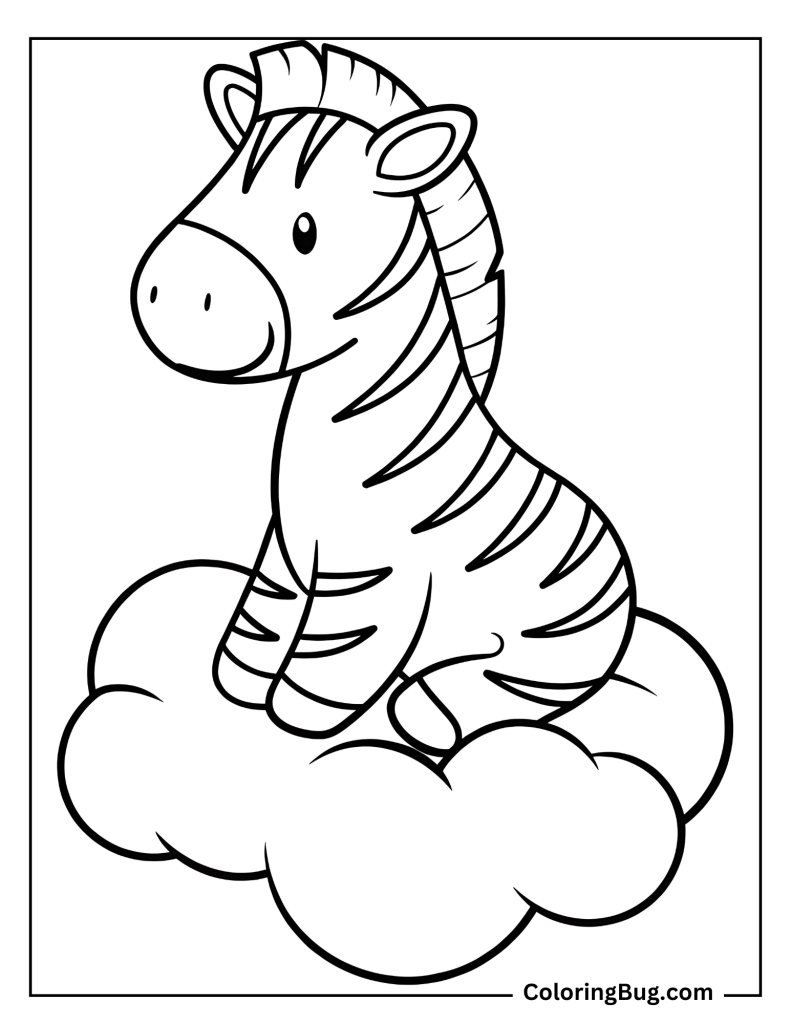 28 Zebra Coloring Pages (Free Printable PDFs)