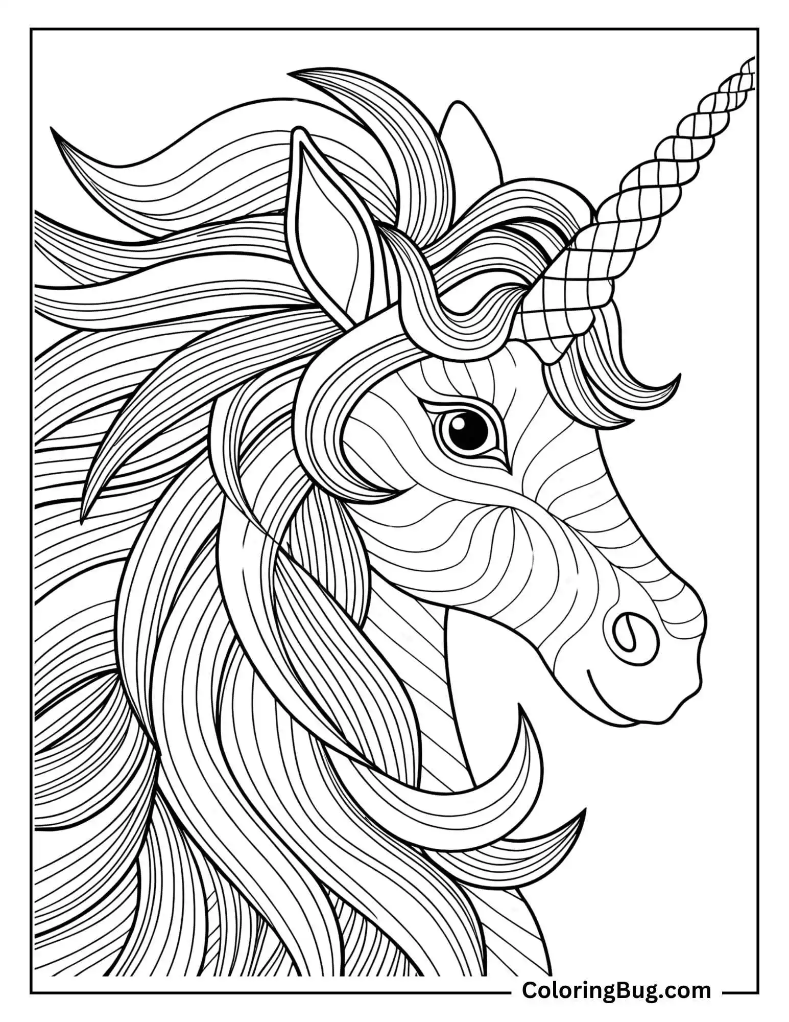 120+ Unicorn Coloring Pages (Free Printable PDFs)