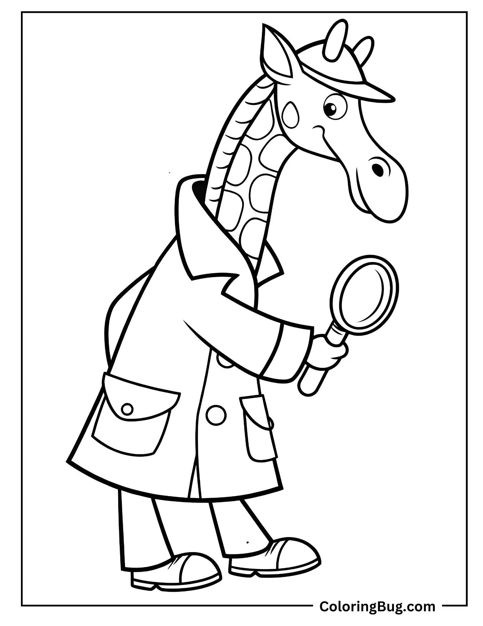 42 Giraffe Coloring Pages (Free Printable PDFs)