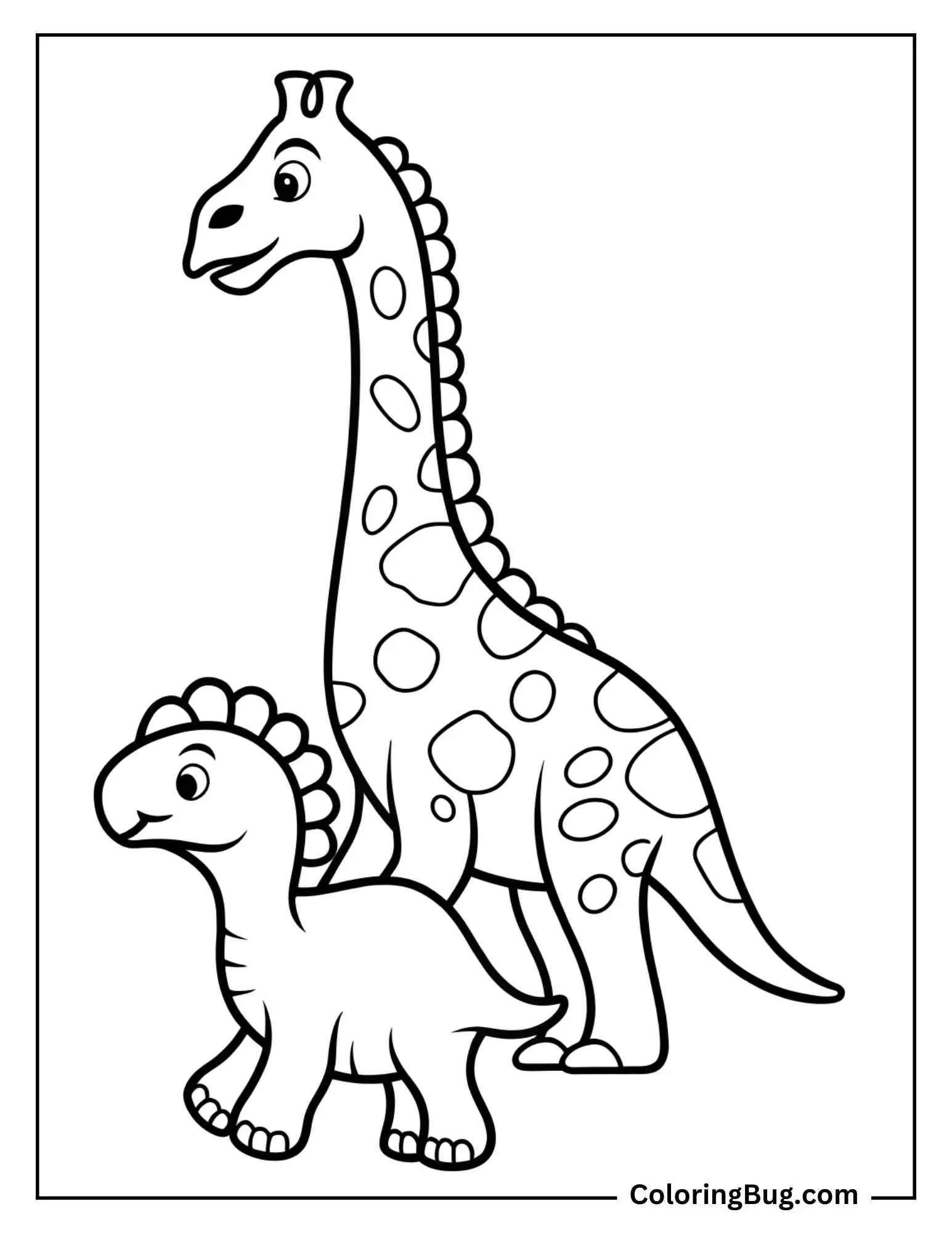 42 Giraffe Coloring Pages (Free Printable PDFs)