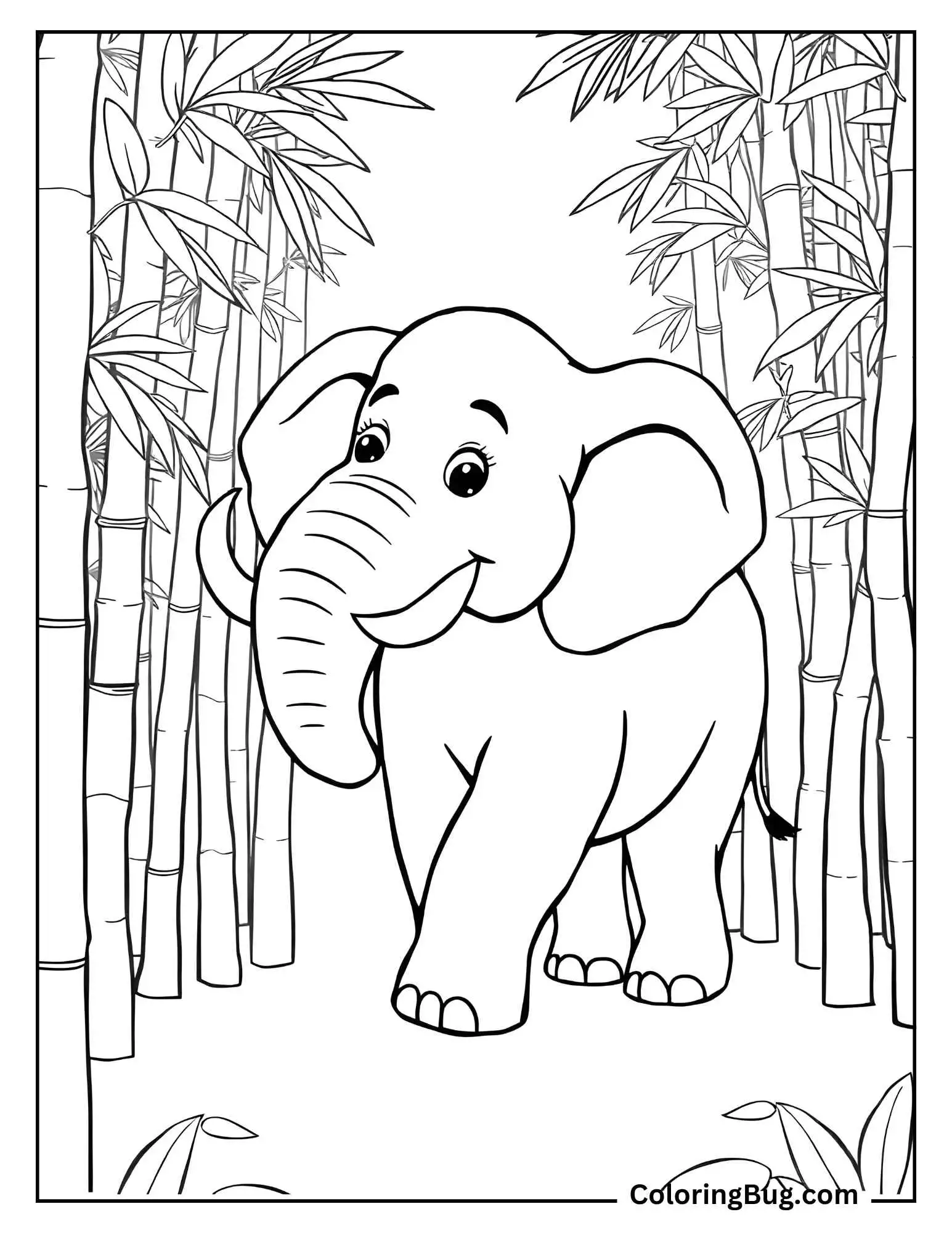 40+ Elephant Coloring Pages (Free Printable PDFs)