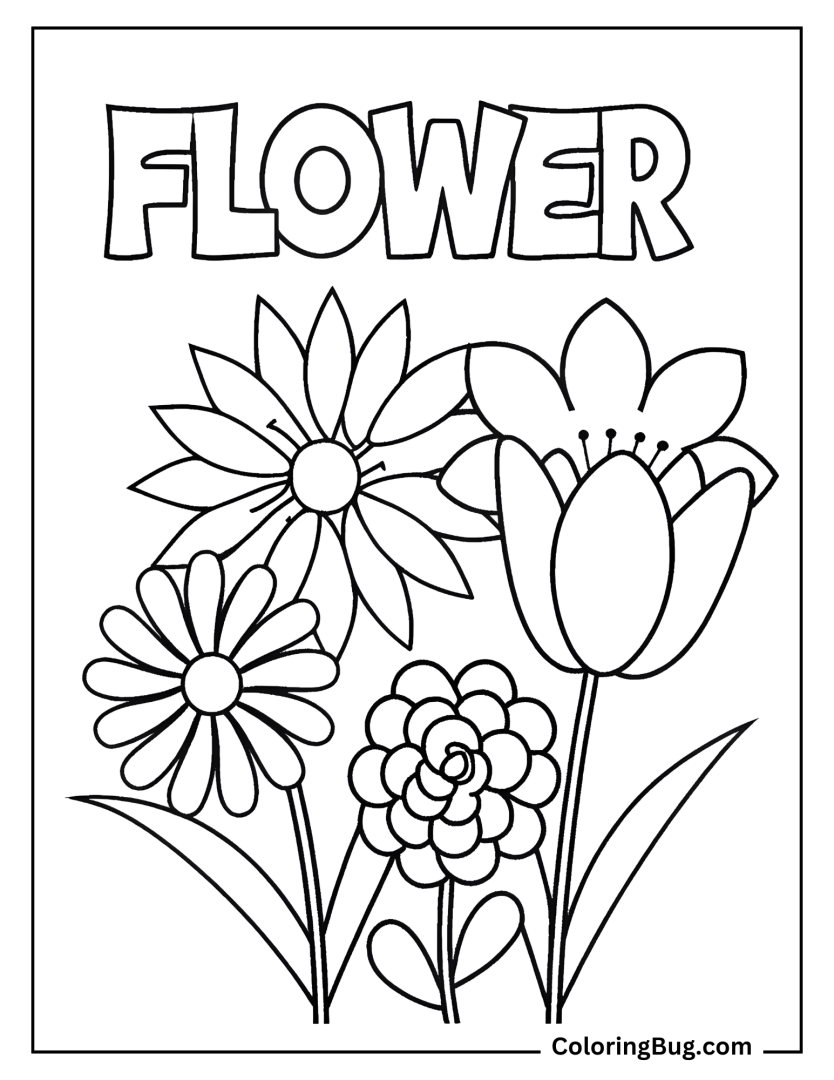 40+ Hearts and Flowers Coloring Pages (Free Printable PDFs)
