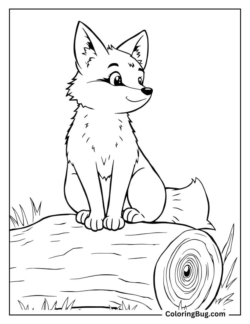 50 Fox Coloring Pages (Free Printable PDFs)