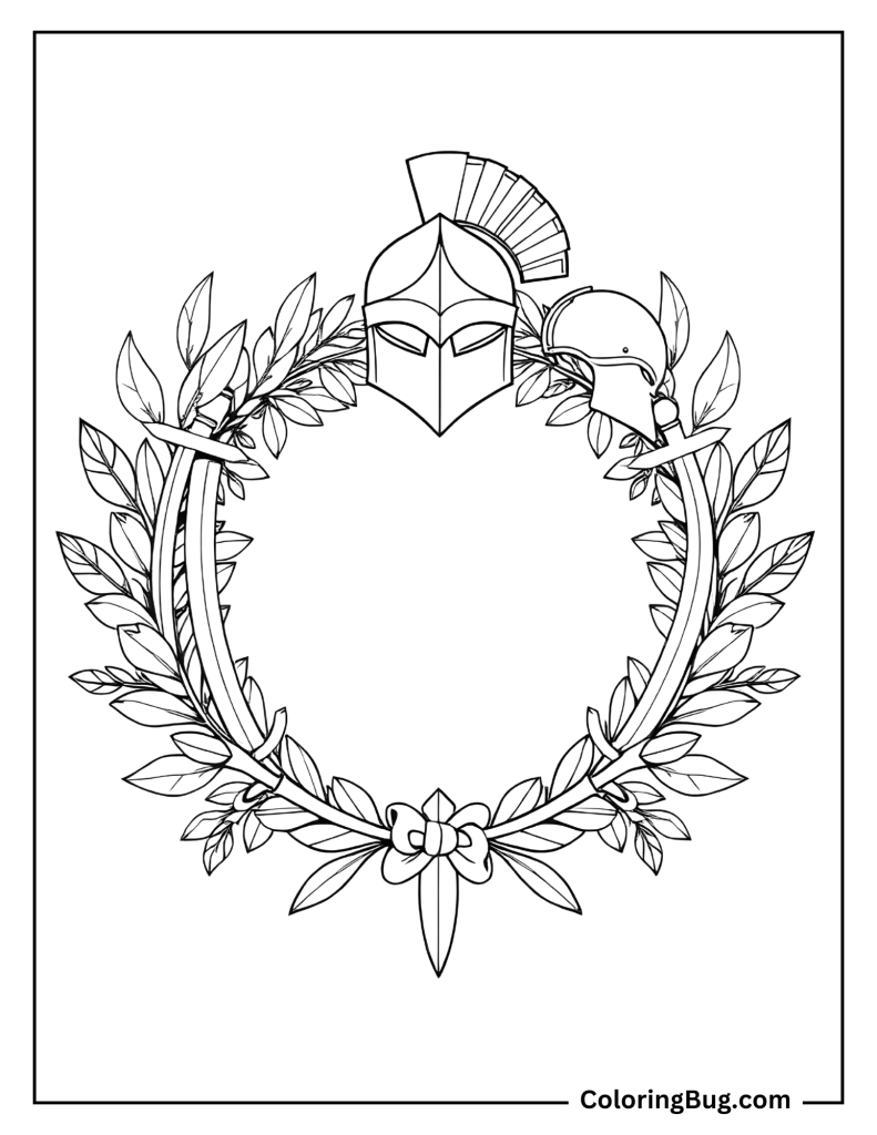 14 Gladiator Coloring Pages (Free Printable PDFs)