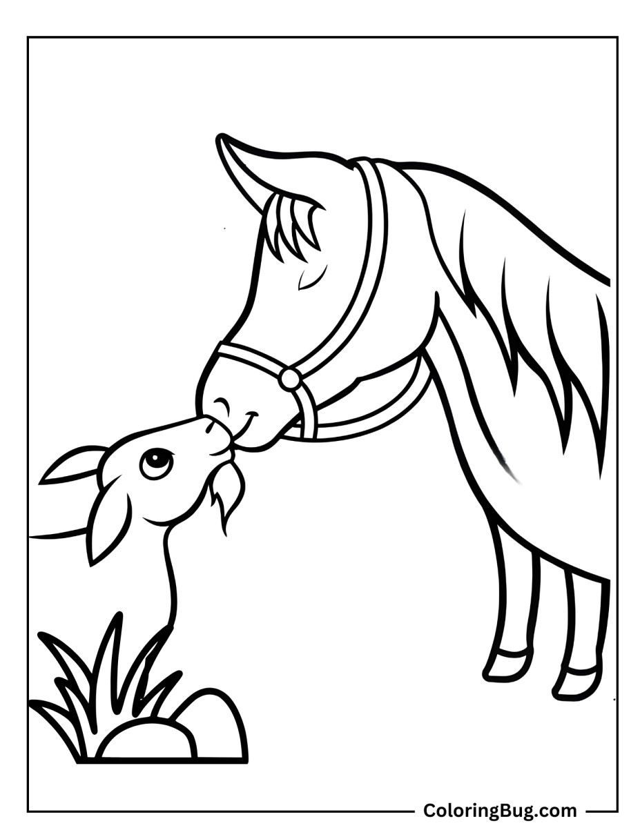 40 Farm Animals Coloring Pages (Free Printable PDFs)