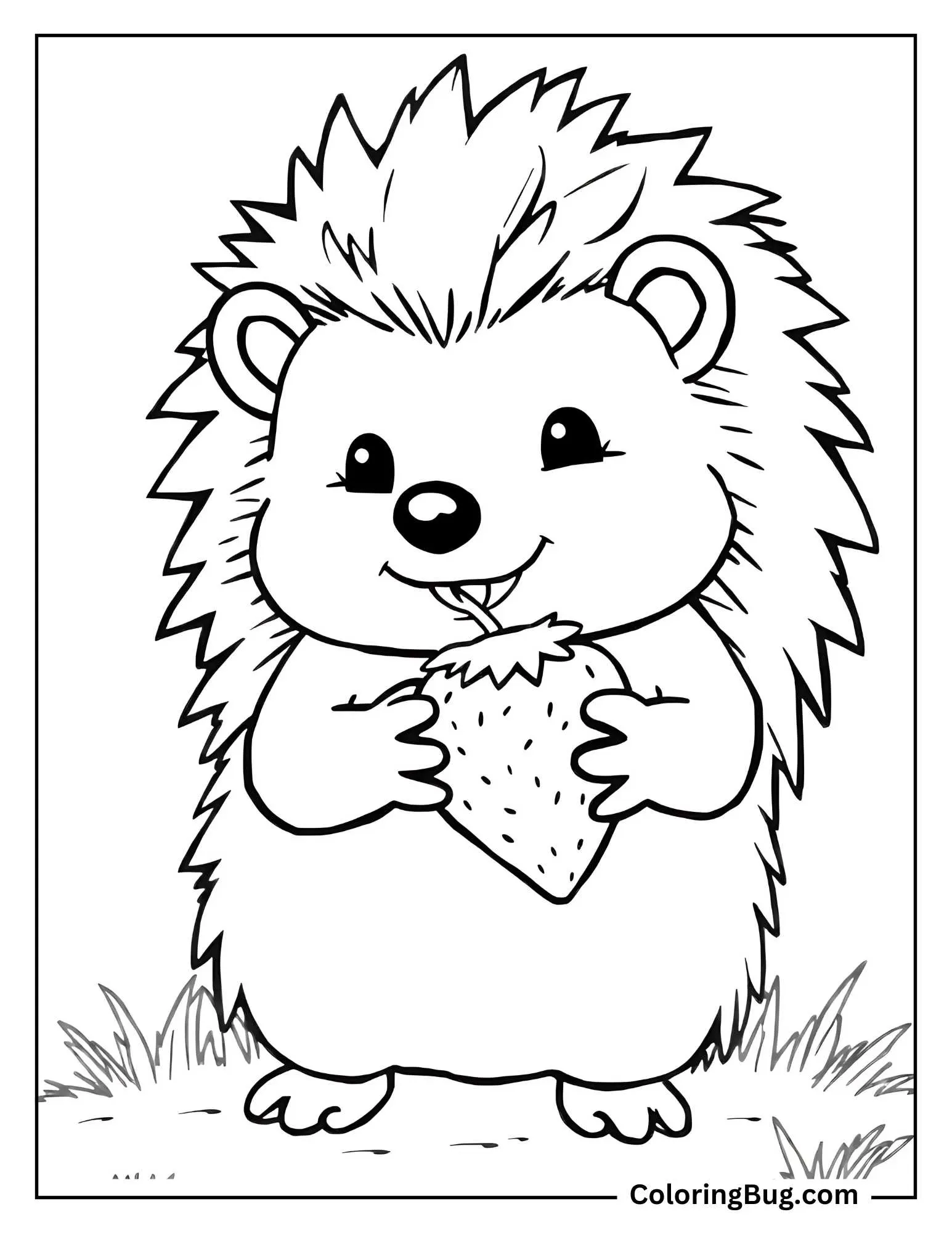 40 Hedgehog Coloring Pages (Free Printable PDFs)