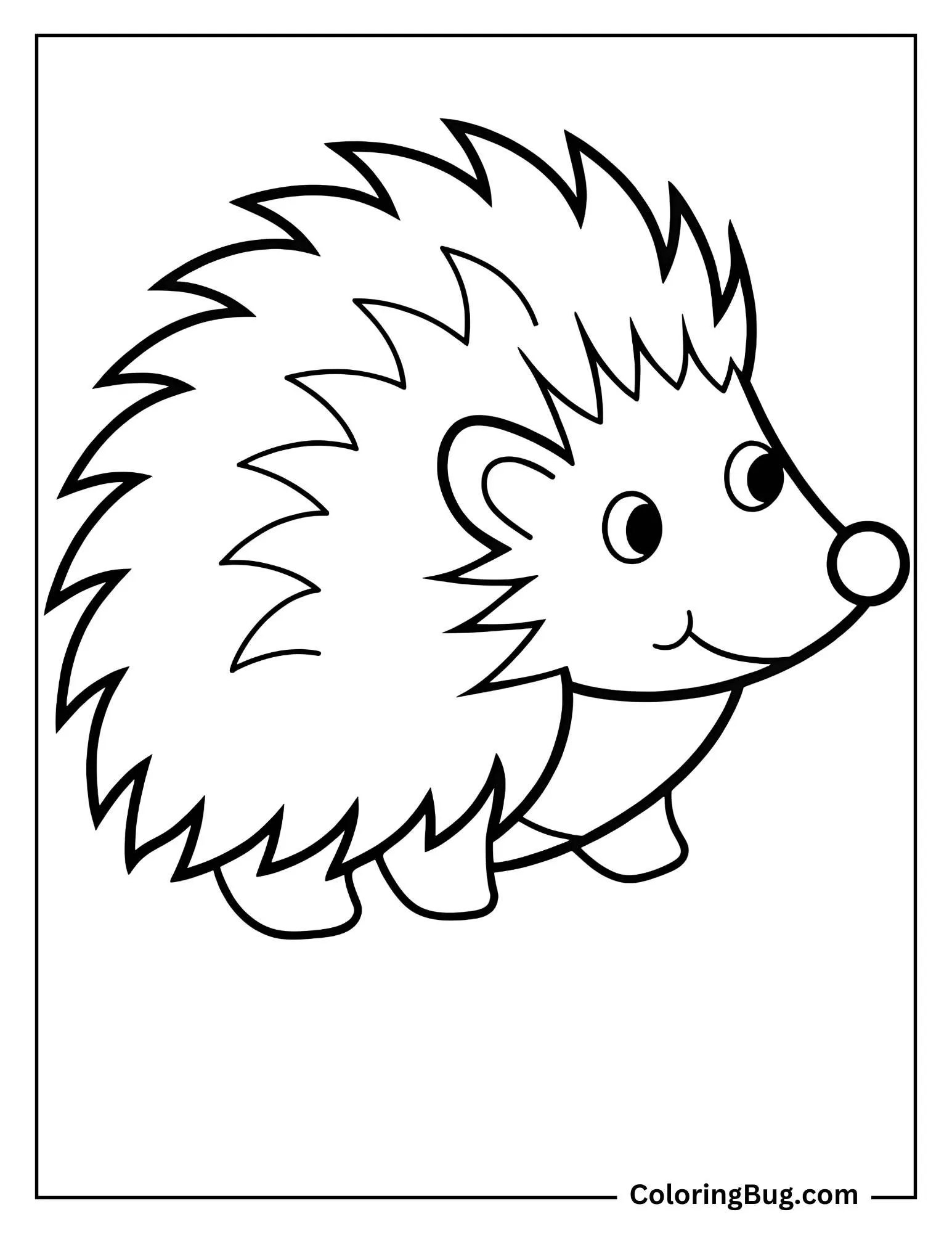 40 Hedgehog Coloring Pages (Free Printable PDFs)