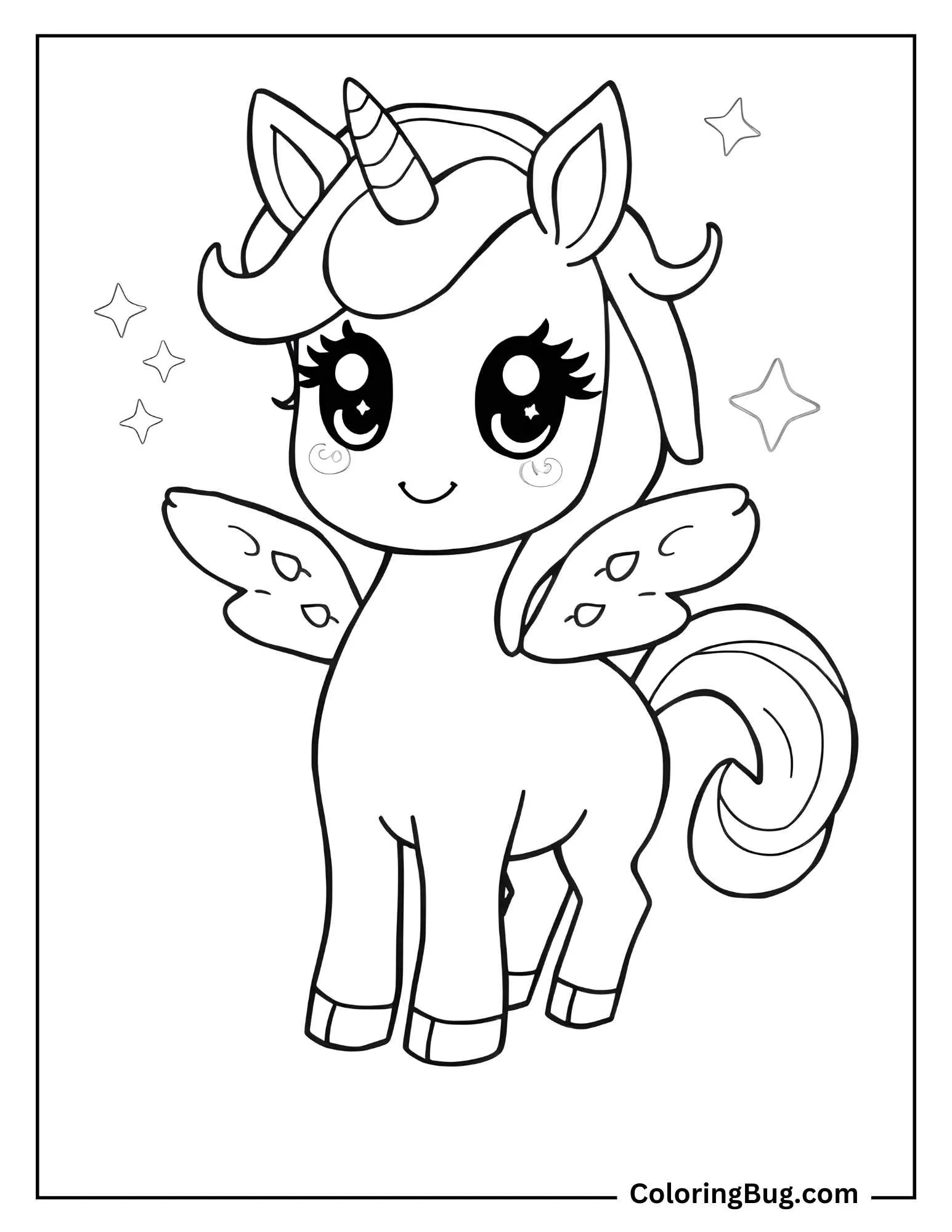 50+ Alicorn Coloring pages (Free printable PDFs)