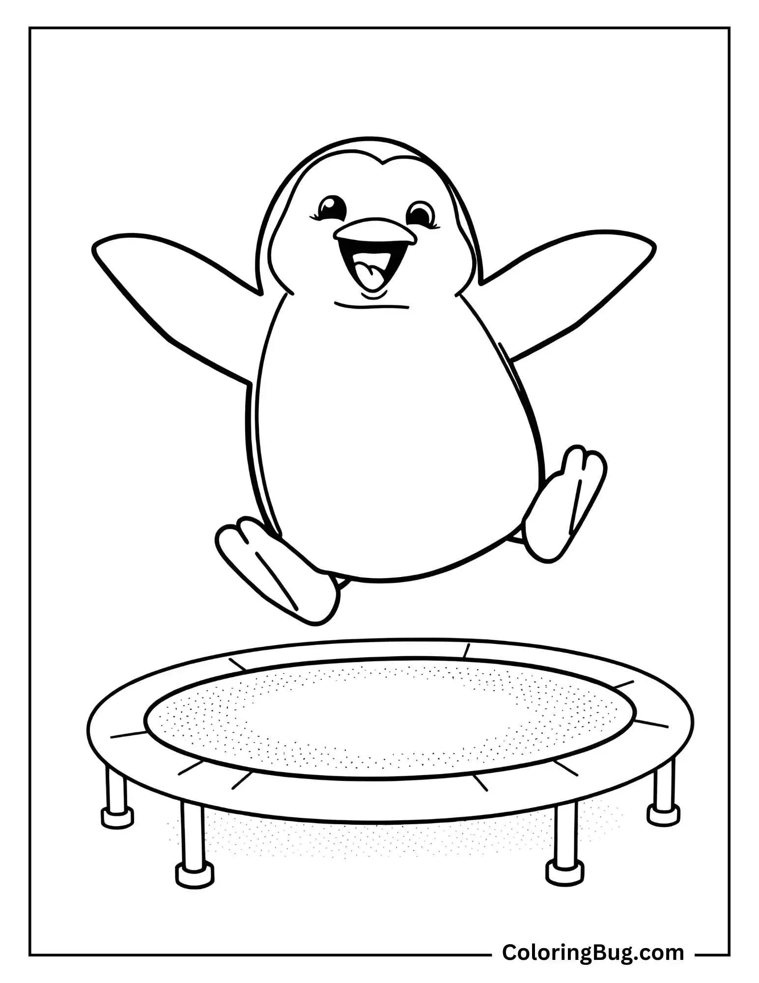 50+ Penguin Coloring Pages (Free Printable PDFs)