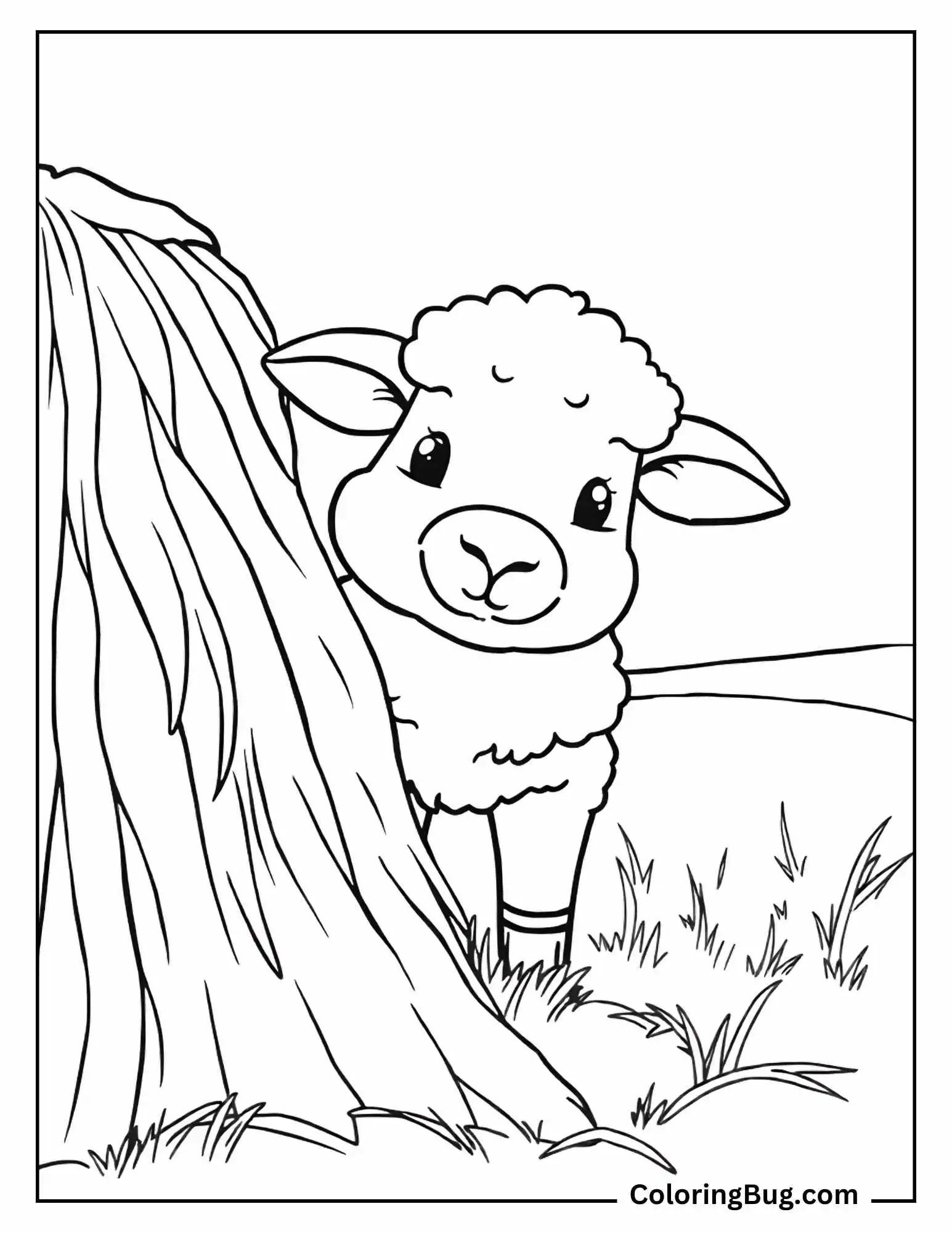 44 Sheep Coloring Pages (Free Printable PDFs)
