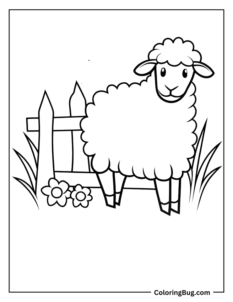 40 Farm Animals Coloring Pages (Free Printable PDFs)