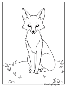 50 Fox Coloring Pages (Free Printable PDFs)
