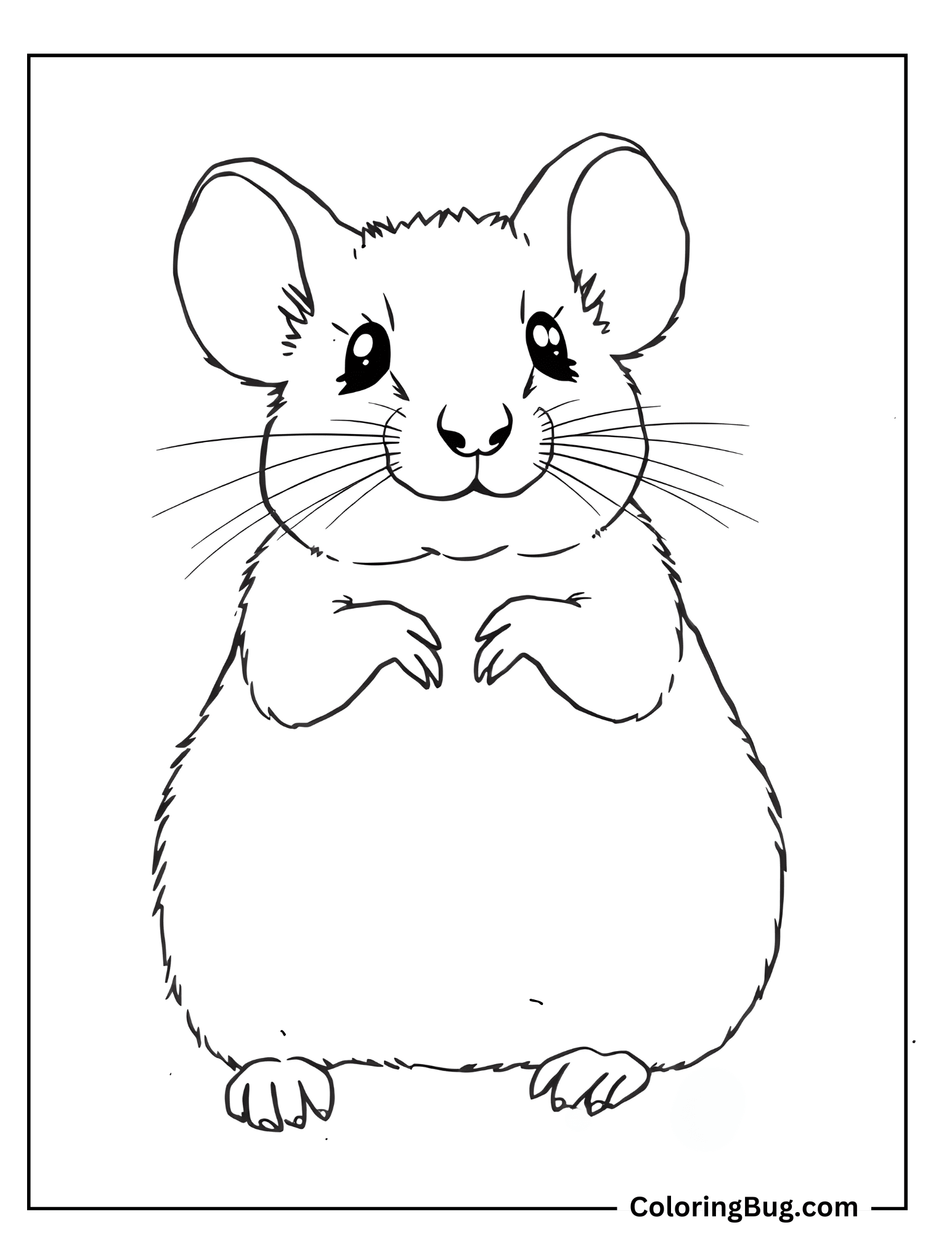 40 Mouse Coloring Pages (Free Printable PDFs)