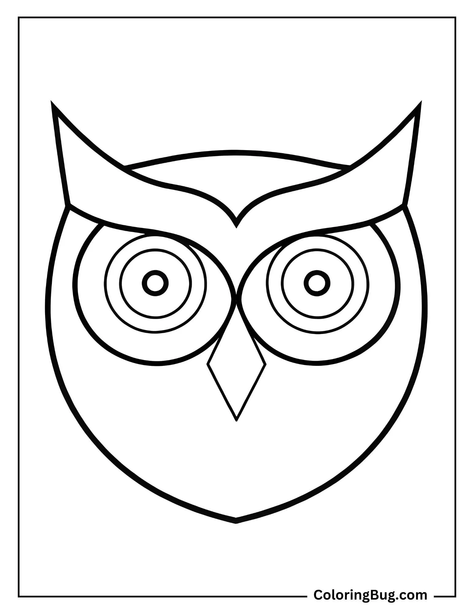 60+ Owl Coloring Pages (Free printable PDFs)