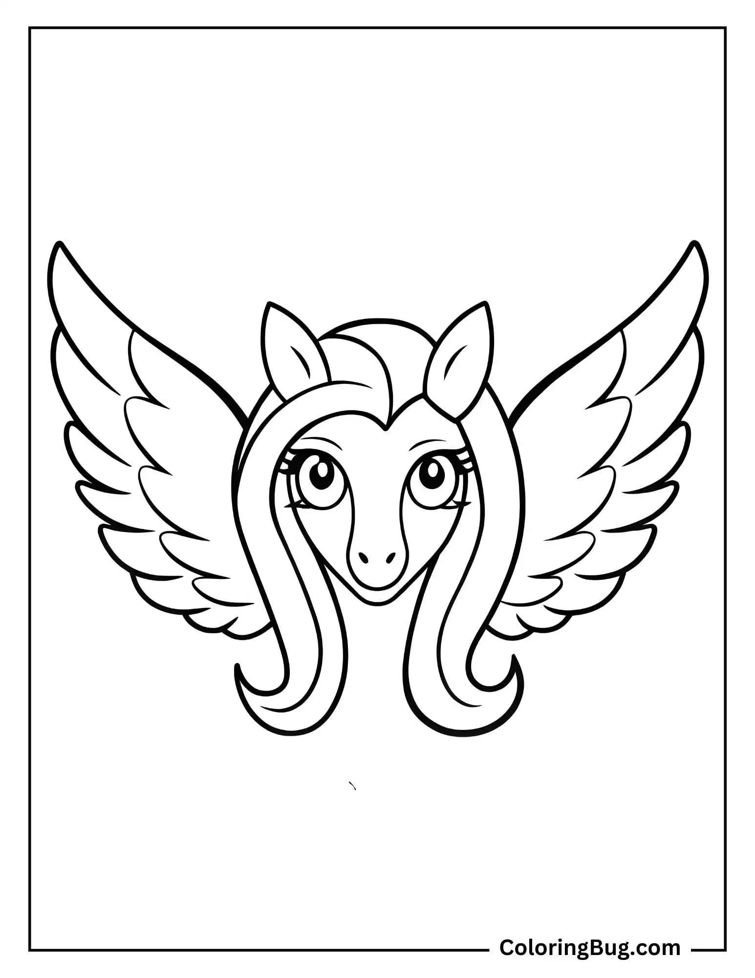 50+ Pegasus Coloring Pages (Free Printable PDFs)