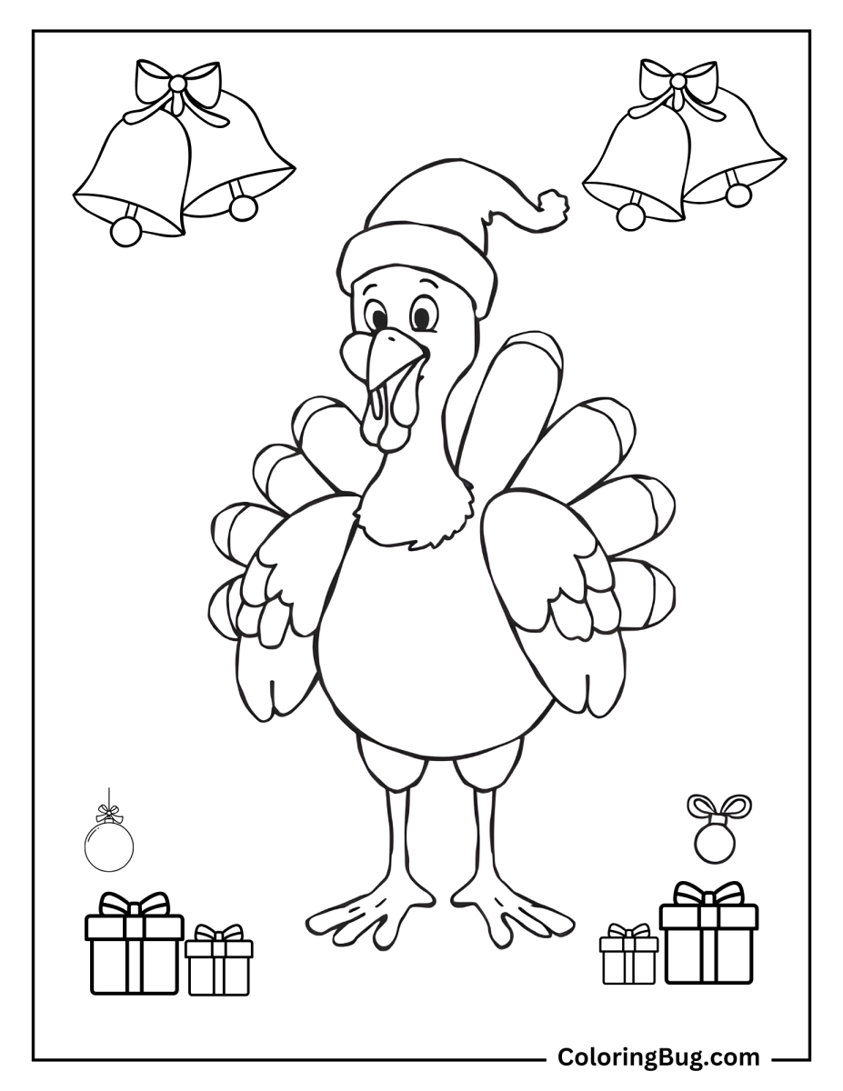 50 Turkey Coloring Pages (Free Printable PDFs)