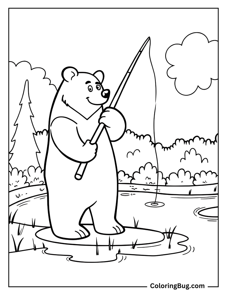 50 Bear Coloring Pages (Free Printable PDFs)