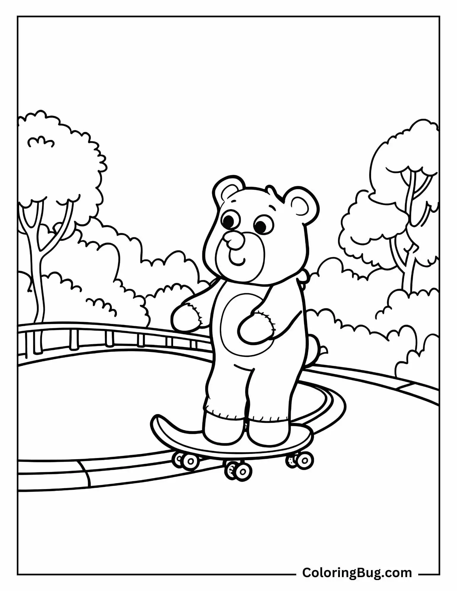 50 Bear Coloring Pages (Free Printable PDFs)