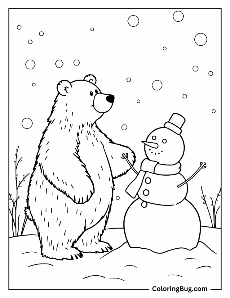 50 Bear Coloring Pages (Free Printable PDFs)
